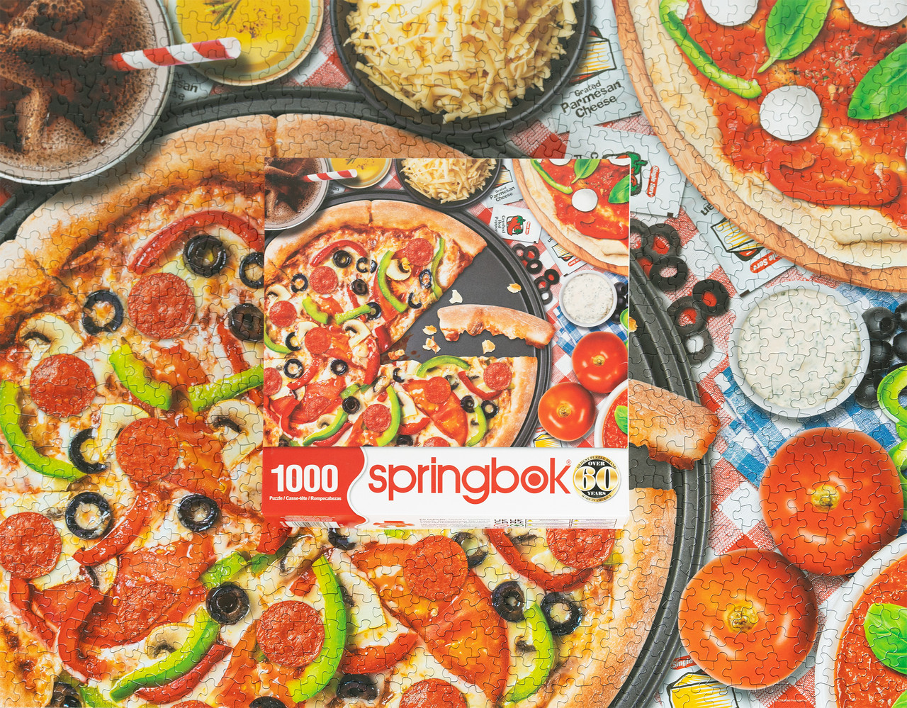 Pizza Night 1000 Piece Jigsaw Puzzle