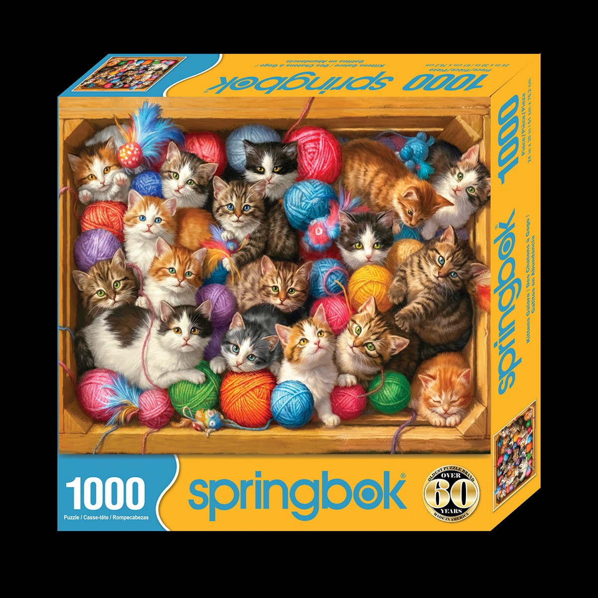 Kittens Galore 1000 Piece Jigsaw Puzzle