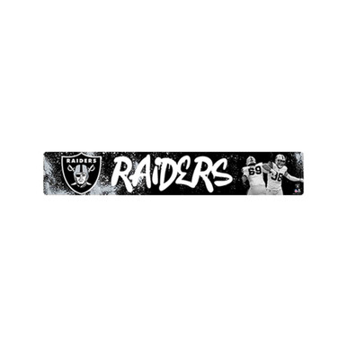 RAIDERS GRAFFITI X-METAL