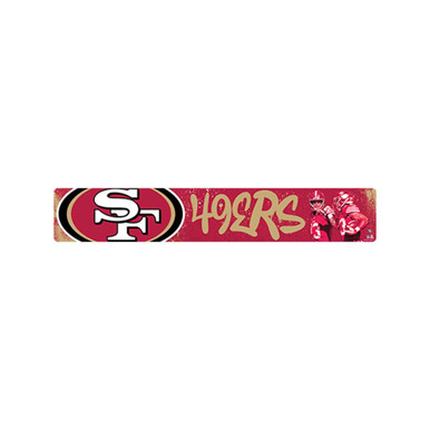 49ERS GRAFFITI X-METAL