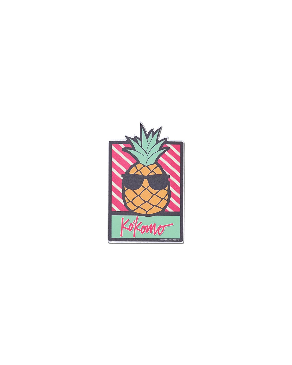 Cool Pineapple Sticker - Kókomo