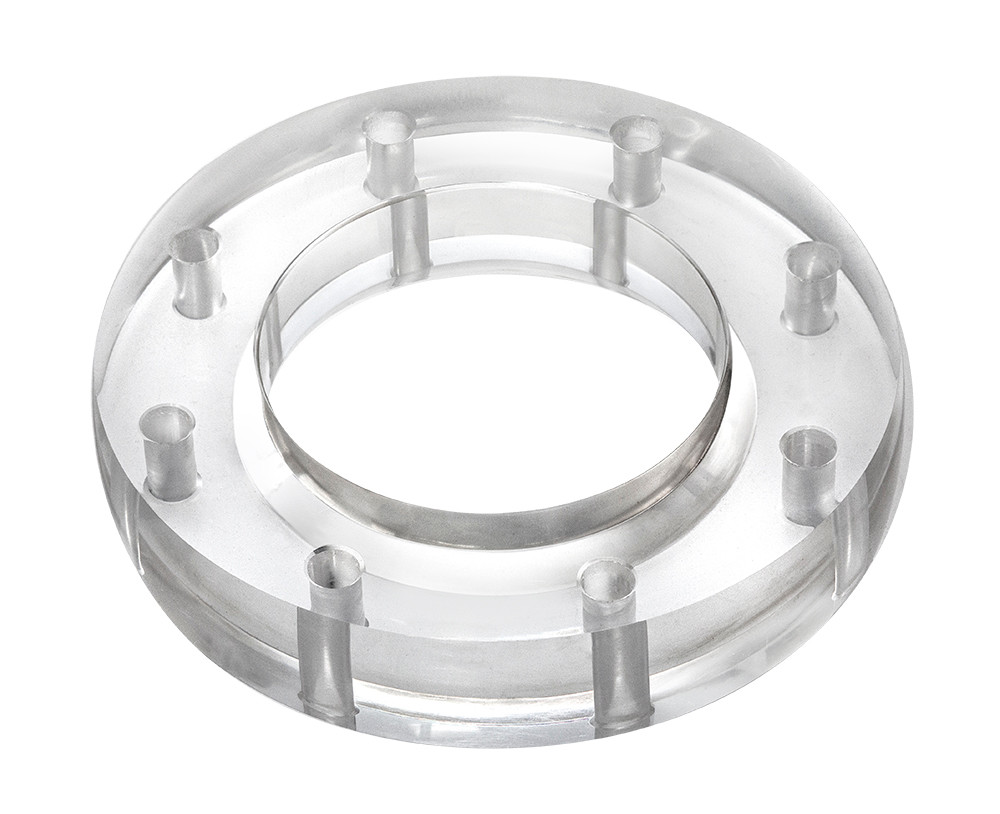 PTC TTFSG Acrylic Sight Glass 4", 1-1/2" Thick - 86005640 - Seneca Tank