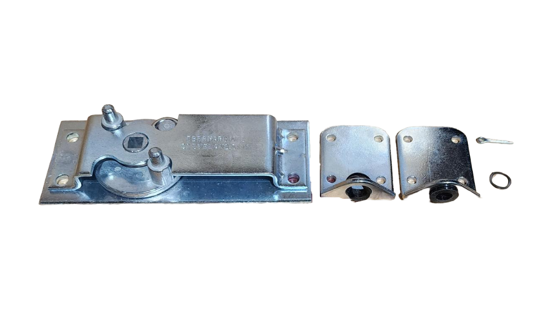 AUS 2-Point Dead Bolt Latch w/ 48" Rods Assy, Zinc - Seneca Tank