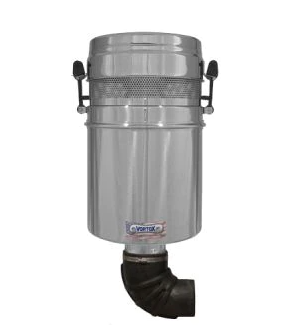 VAT Air Cleaner Stainless Steel Canister with Filter Dome, pressure ...