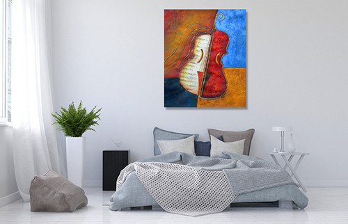 Musical Instrument |Ideas And Design For Decorating A Wall