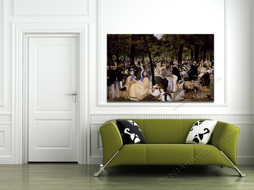 Manet | Music in the Tuileries - Direct Art Australia