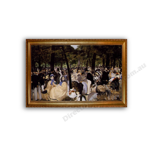 Manet | Music in the Tuileries - Direct Art Australia