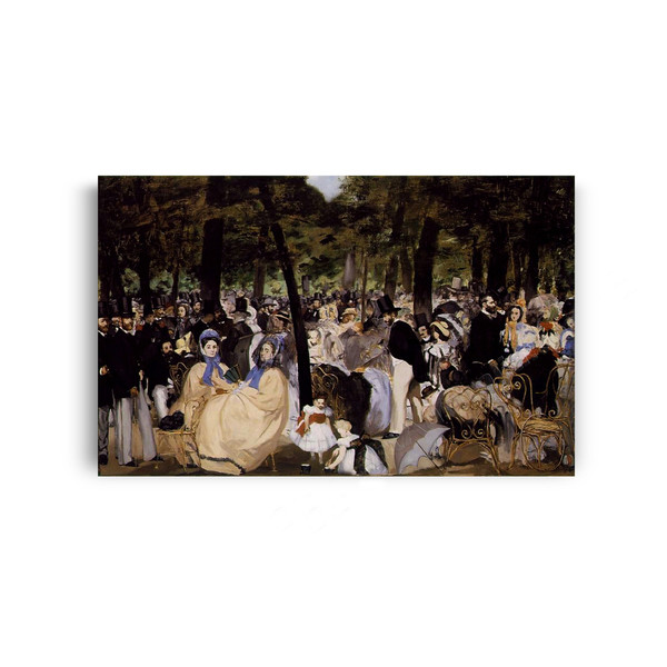 Manet | Music in the Tuileries - Direct Art Australia