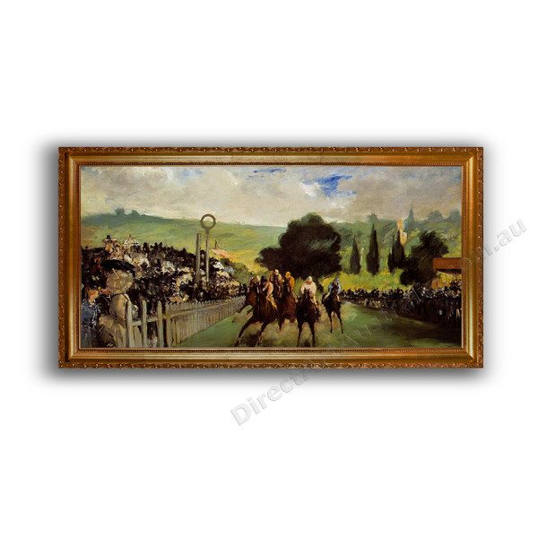 Manet | Races at Longchamp - Direct Art Australia