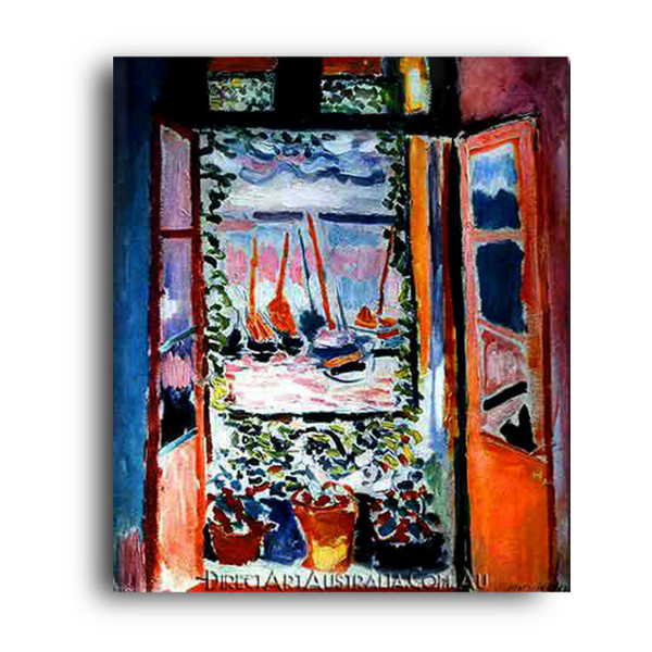 open window collioure print