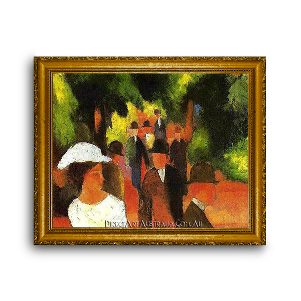 August Macke | Promenade - Direct Art Australia
