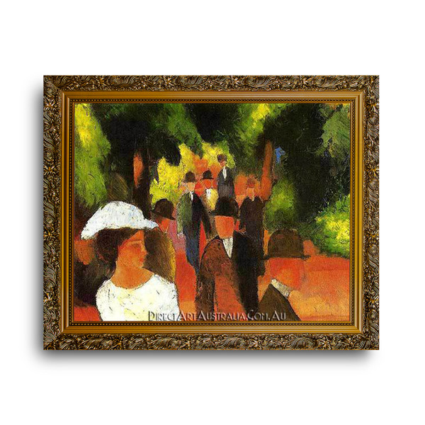 August Macke | Promenade - Direct Art Australia