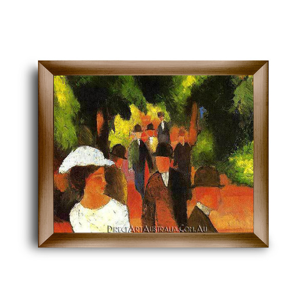 August Macke | Promenade - Direct Art Australia