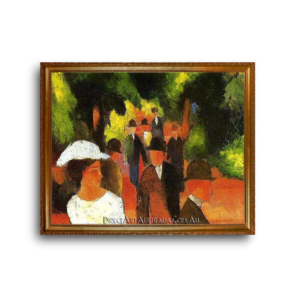 August Macke | Promenade - Direct Art Australia