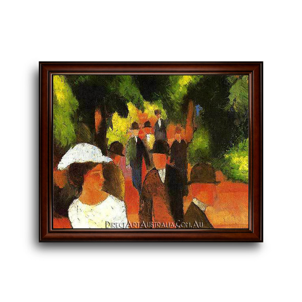 August Macke | Promenade - Direct Art Australia