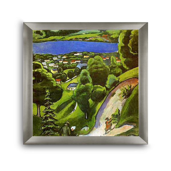 August Macke | Tegernsee Landscape - Direct Art Australia
