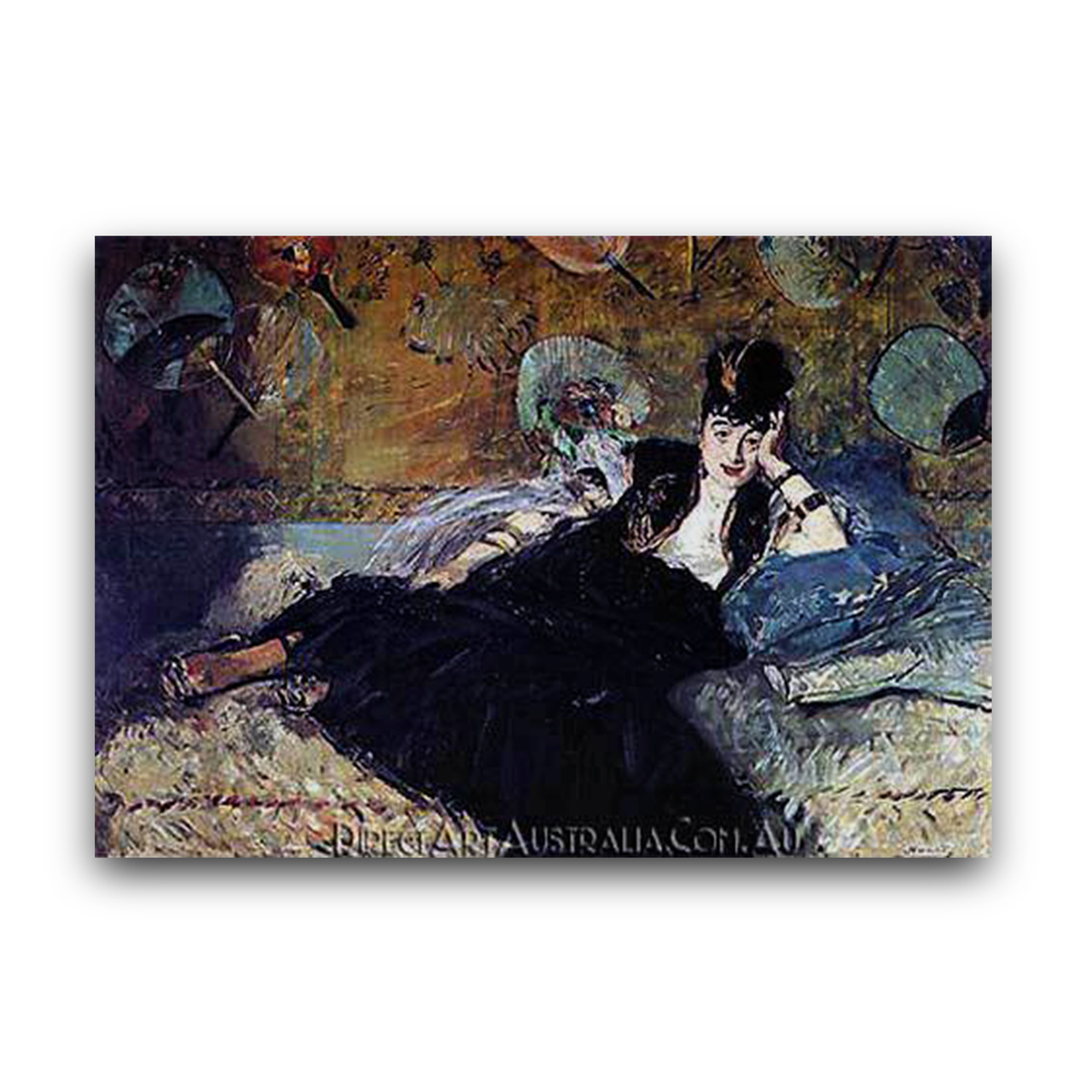 Manet | Woman with Fans - Direct Art Australia