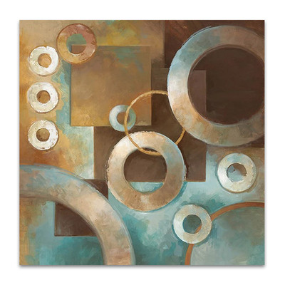 Circular Motion II Print | Contemporary Canvas Art