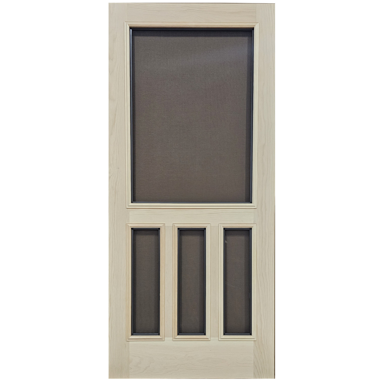 Premium Screen Door with Classic Wood Craftsmanship