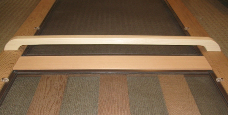 Wood Screen Door Push Bar - Screen Door Push Bar | Screen Door Hardware