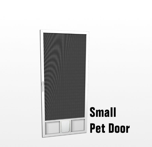 Hinged Aluminum Screen Doors - Full View Screen Door | Montana Screen Doors