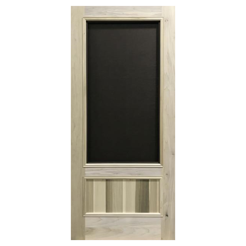 Solid Panel Wood Screen Door: Premium Craftsmanship