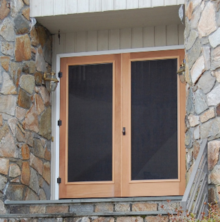 Unfinished Wood Screen Doors - Full View Screen Door | Wooden Screen Doors