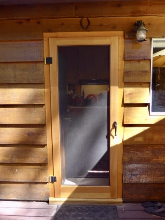 Wood Screen Doors For Sale - Full View Screen Door | Wooden Screen Doors