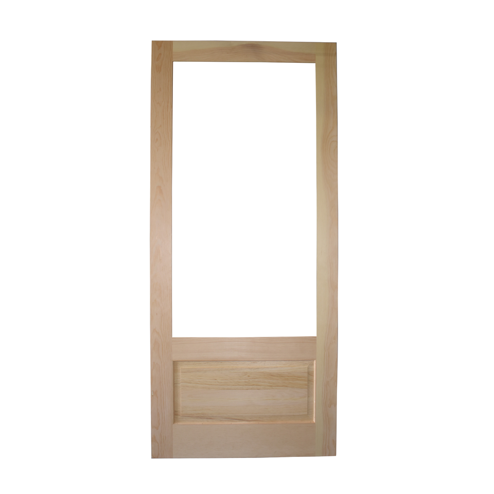 Wood Storm Door: Custom Crafted for Style & Strength