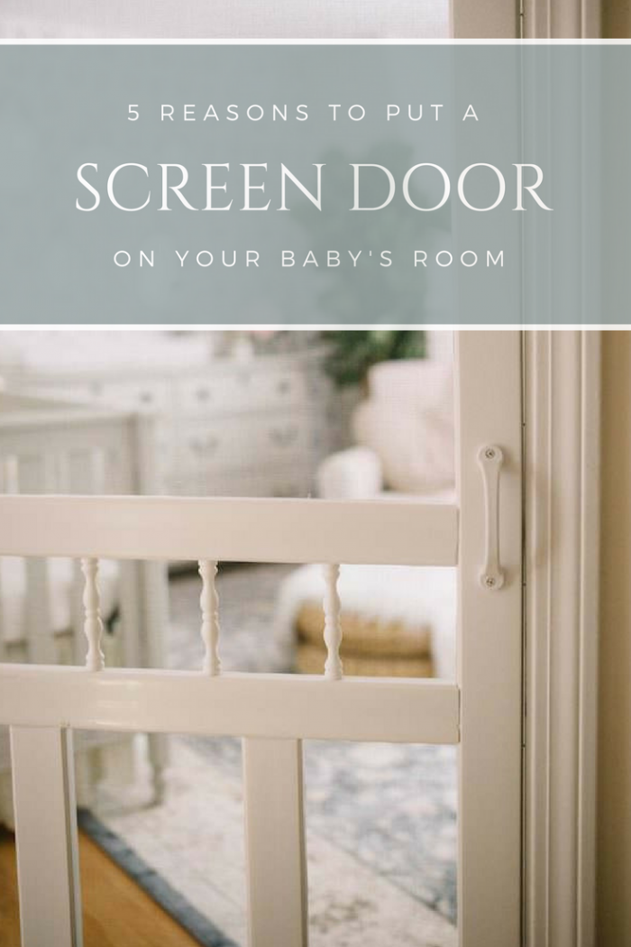 Screen Door on a Baby's Room - SCREENDOORS.COM