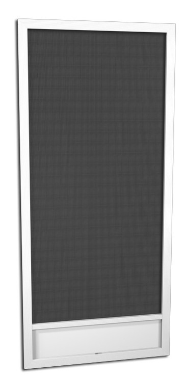 Glacier Breeze Aluminum Screen Door: Full View Design