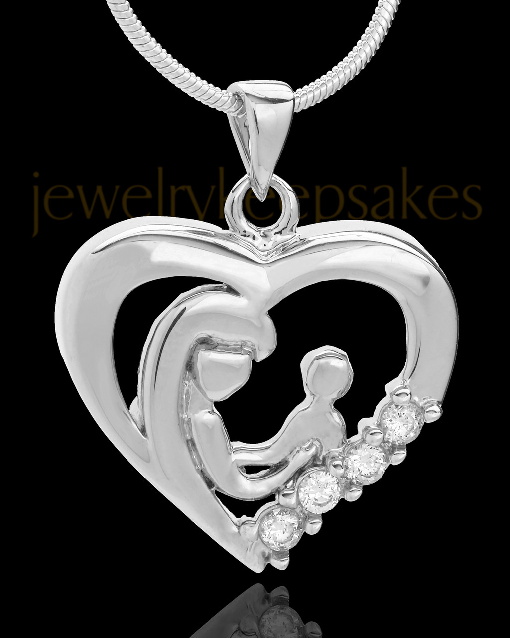 Family cremation jewelry & Personalized remembrance jewelry