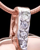 rose gold weeping heart keepsake jewelry and heart cremation charms