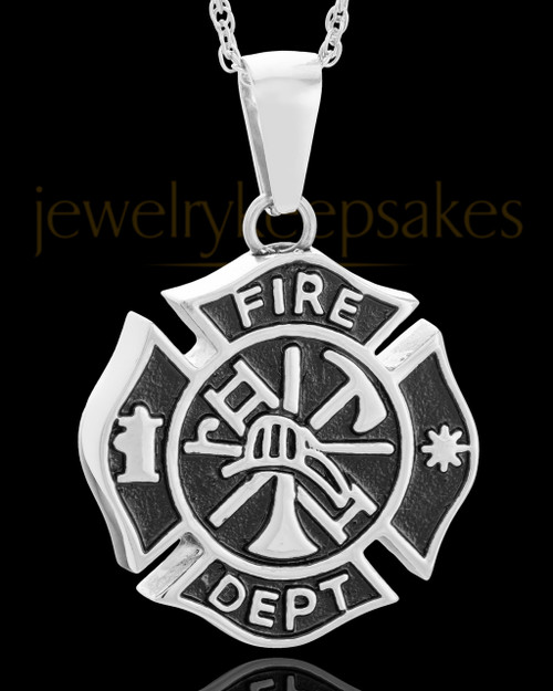 Jewelry Keepsakes has lovely Fire Department Medallions in stainless steel