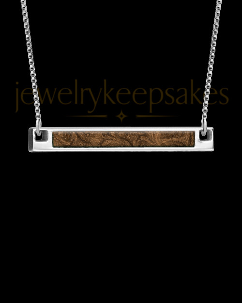 Solid 14K White Gold Maya Ash Jewelry, White Gold Ash Pendants, White ...