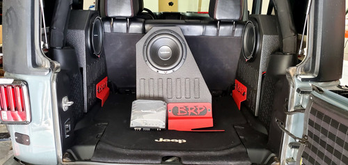 2007-2018 (Passenger Side) Jeep Wrangler JKU 10" Sealed Rhino Coated ...