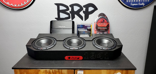 Jeep Gladiator 3-10 Complete Bass Combo (Subwoofer Box, 3 Subwoofers ...