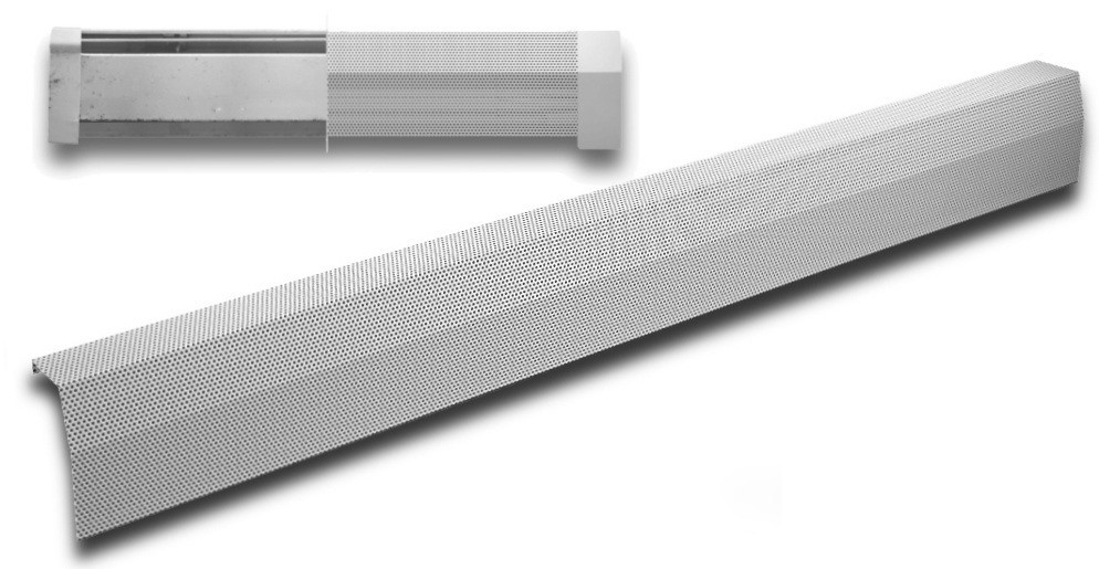 Premium Baseboard Cover 3 ft length | Vent and Cover
