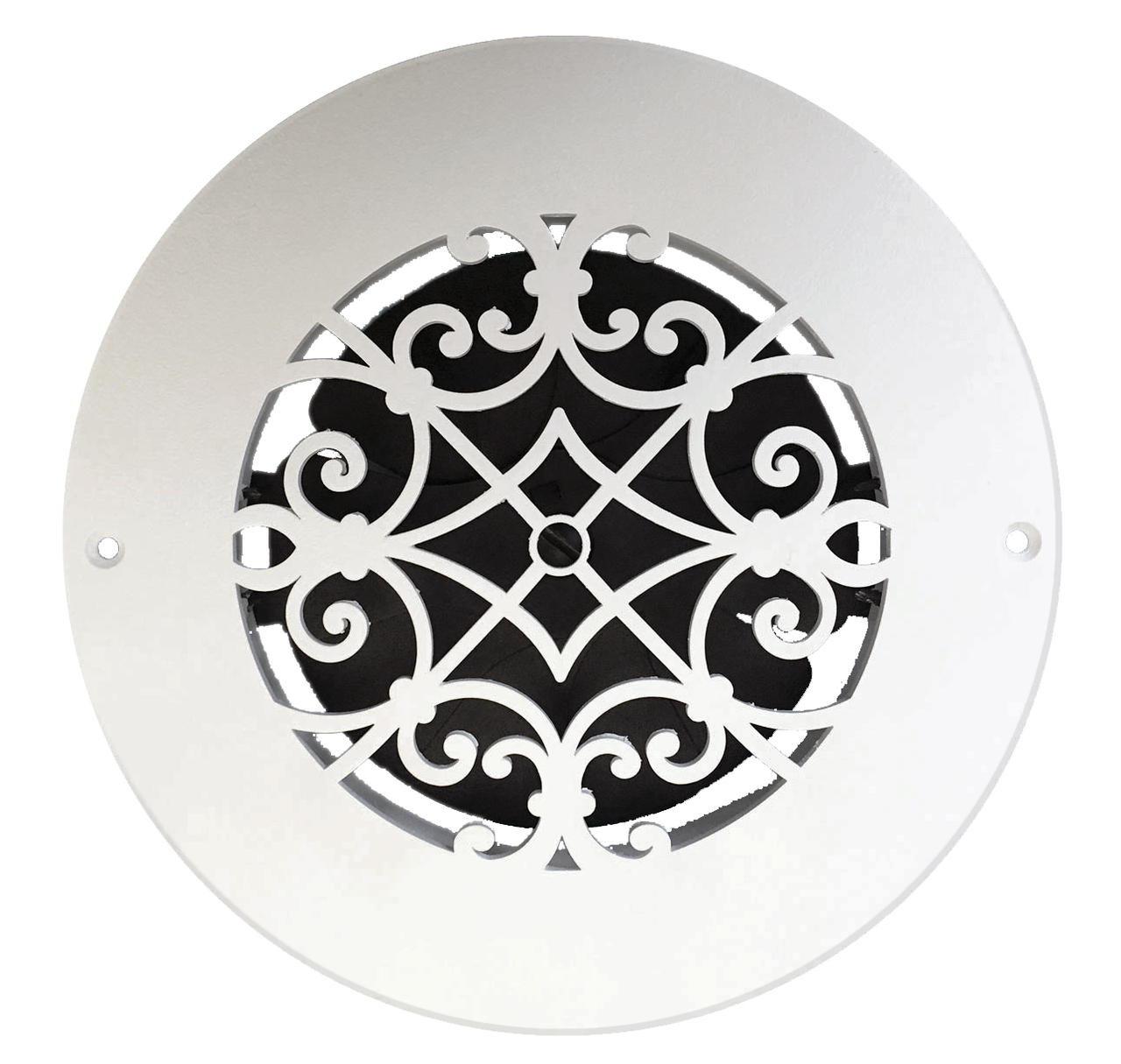Decorative Round Metal Vent Cover | HVAC Supply & Return Grille Upgrade