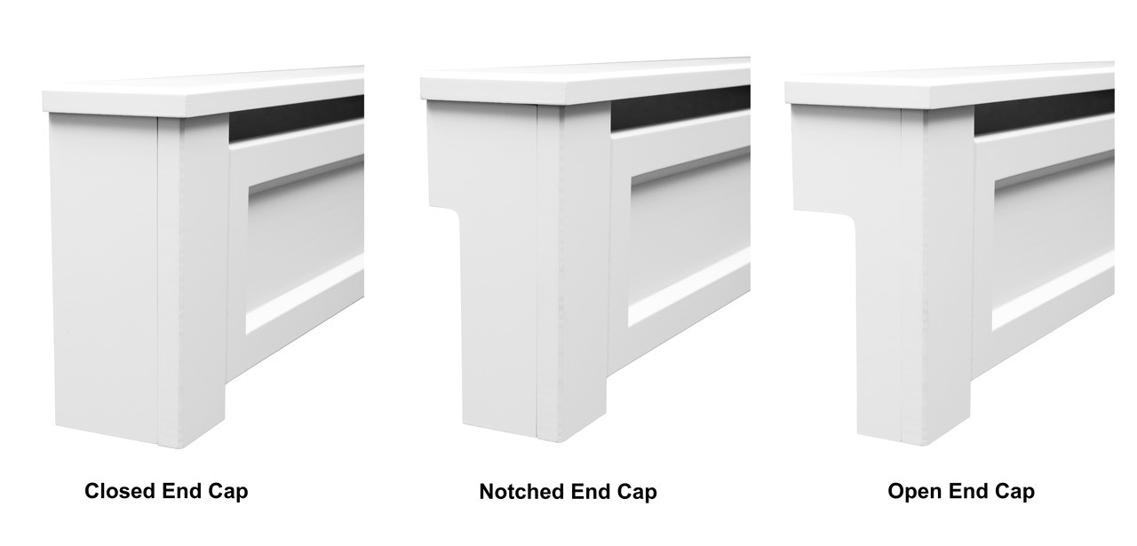 Shaker Style 4 ft. Wood Baseboard Cover | Vent and Cover