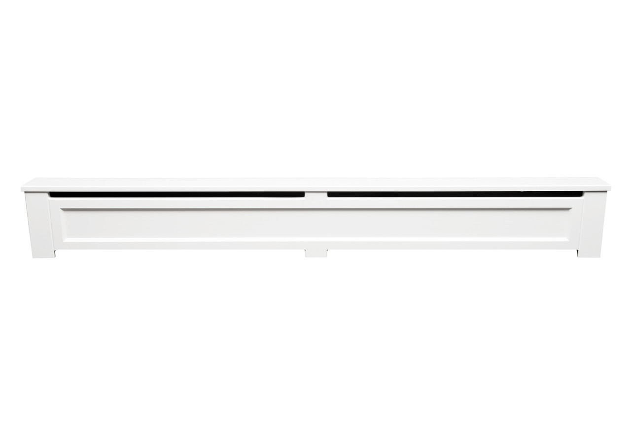 Shaker Style 6 ft. Wood Baseboard Cover Kit | Vent and Cover