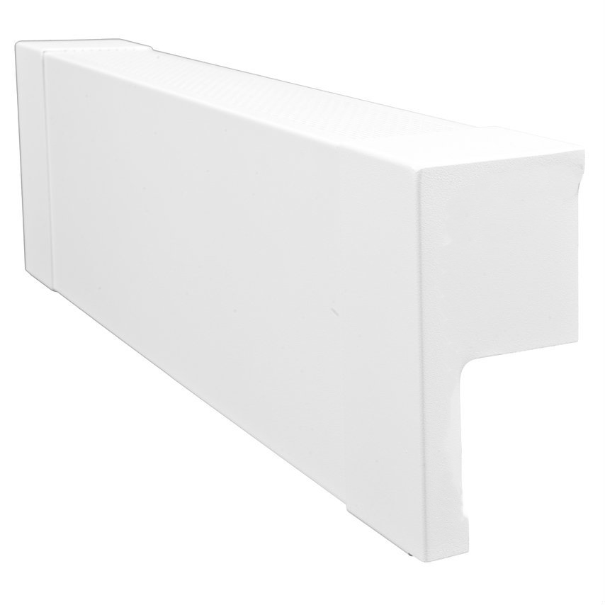 Atlas Baseboard Cover Right Open Endcap | Vent and Cover