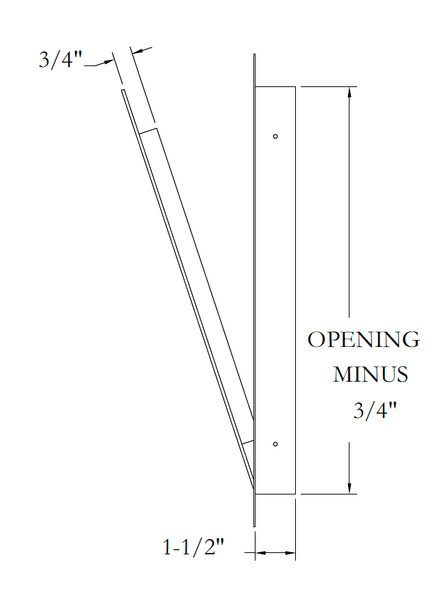 Pro-Linear Access Panel (White) - 58" x 43.75" opening size (60.5" x 46 ...