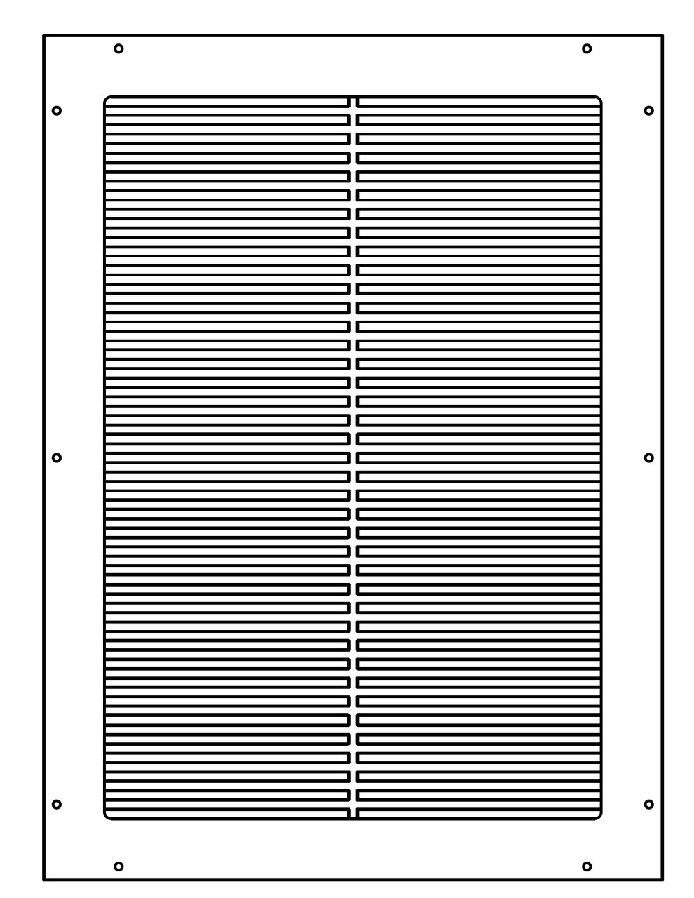 Pro-Linear White Access Panel - 18.75" x 28.25" opening size (21.5" x ...