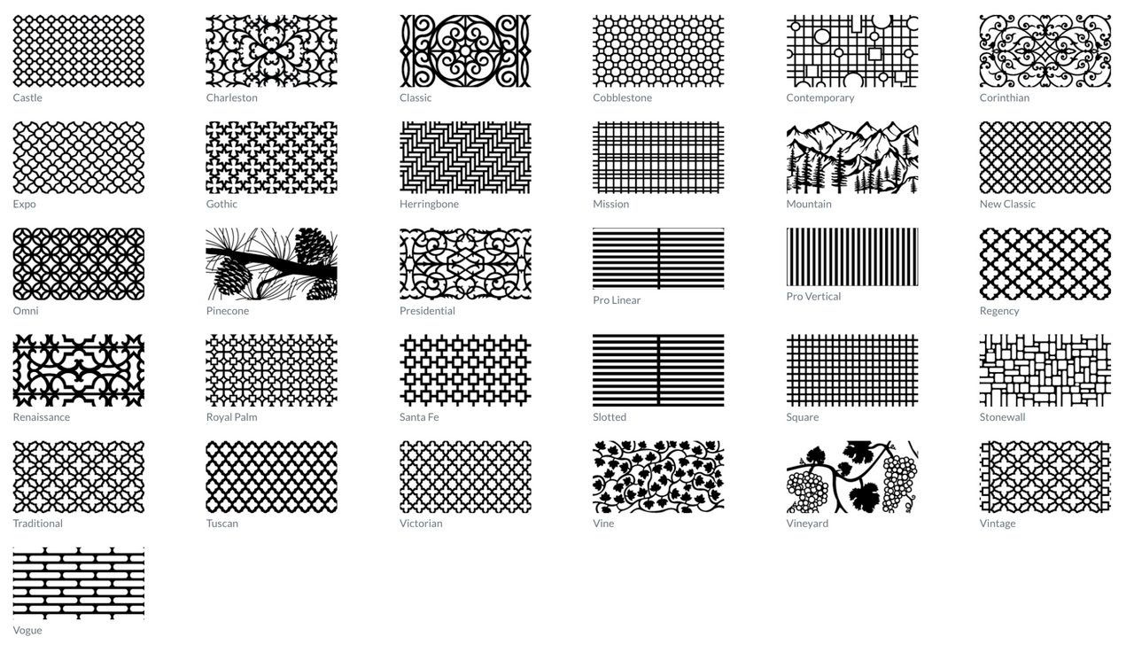 Vent Cover Return - 7" x 3.5" opening size (8.5" x 5" overall) no ...