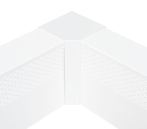 Basic Baseboard Inside Corner 90 Degrees | Vent and Cover
