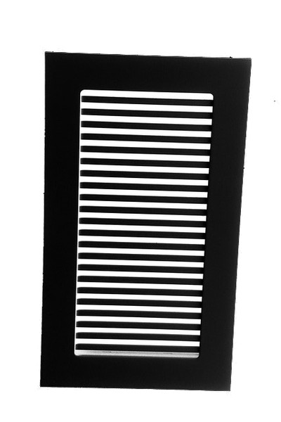 Pro-Linear Return (white) - 4" x 6" duct size (6" x 8" overall) with ...