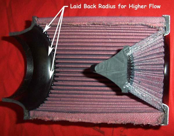 Anderson Power Stack 10" Long 4" Clamp-On Air Filter - Anderson Ford ...