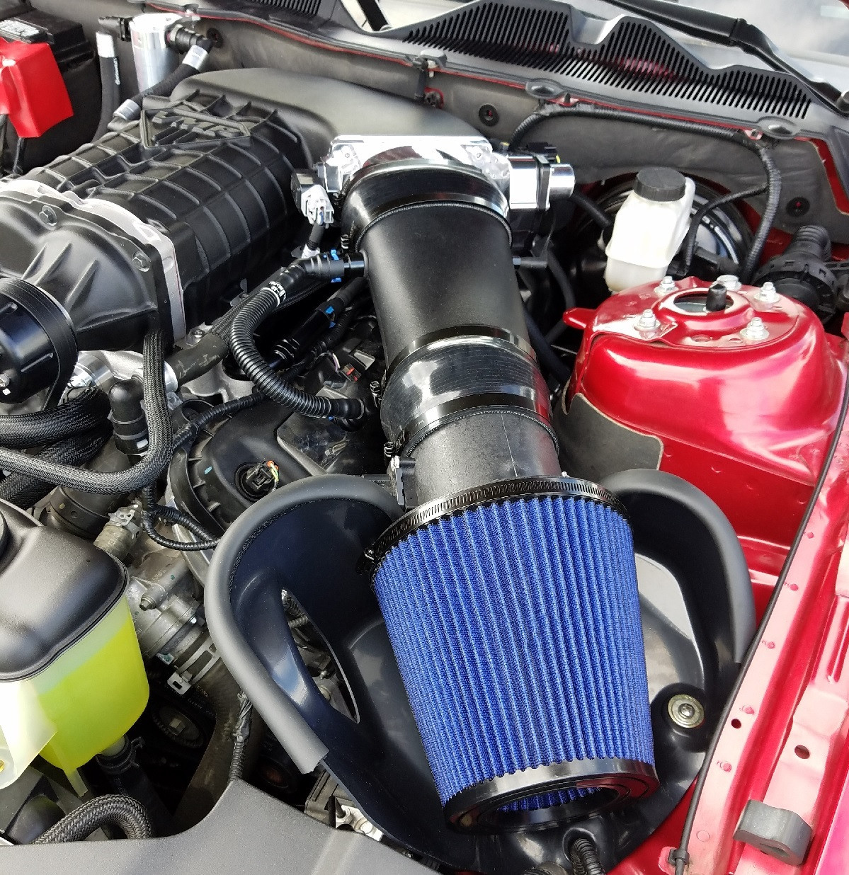 N-MC10-1 PMAS Air Intake System For 2011-2014 GT500/ Supercharged ...