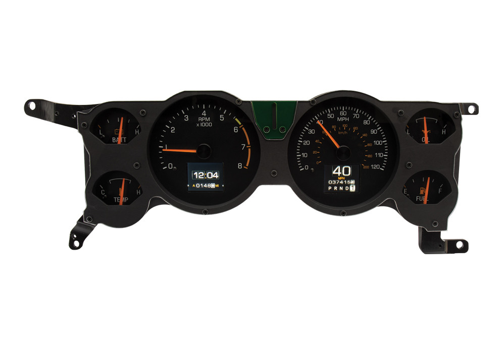 Dakota Digital Dash RTX Kit for 87-93 Fox Body Mustang w/EZ Install ...